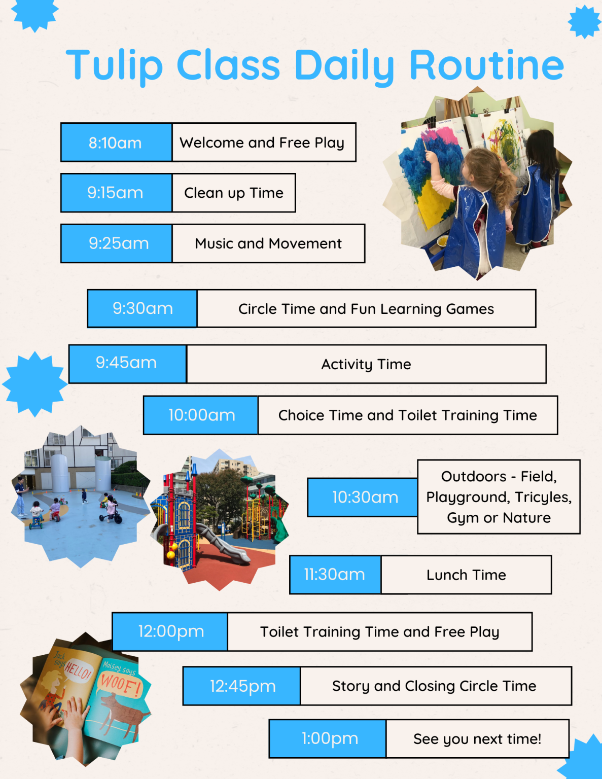 Tulip Class – AMERICAN EMBASSY PRESCHOOL