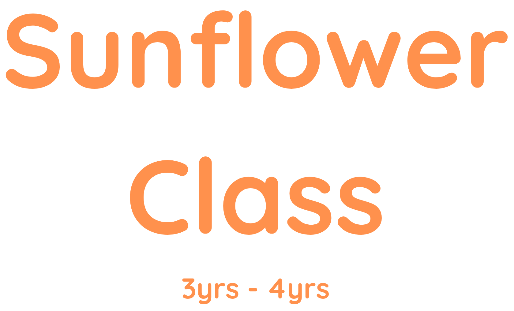 Sunflower Class – AMERICAN EMBASSY PRESCHOOL